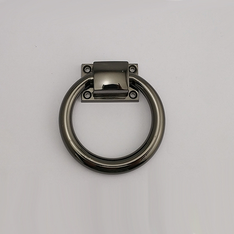 Zinc Alloy Grey Ring Pull Hardware Cabinet Pull Drawer Pull Ring ...