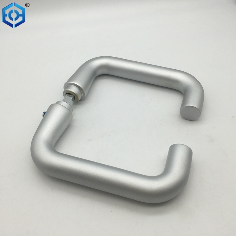 Aluminum Lever Door Handle for Glass Door Lock - Buy aluminum door ...