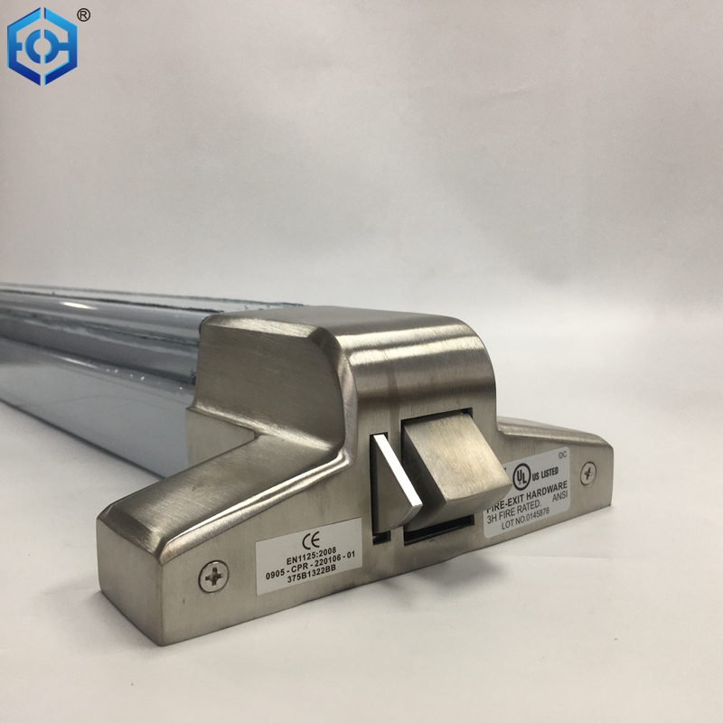 Push Bar Door Locks Panic Exit Device with Exterior Lever Emergency ...