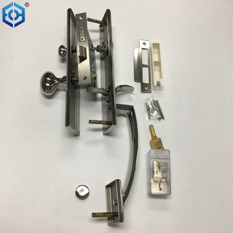High Security Zinc Alloy Big Size Panel Handle Door Lock for Entry Door ...