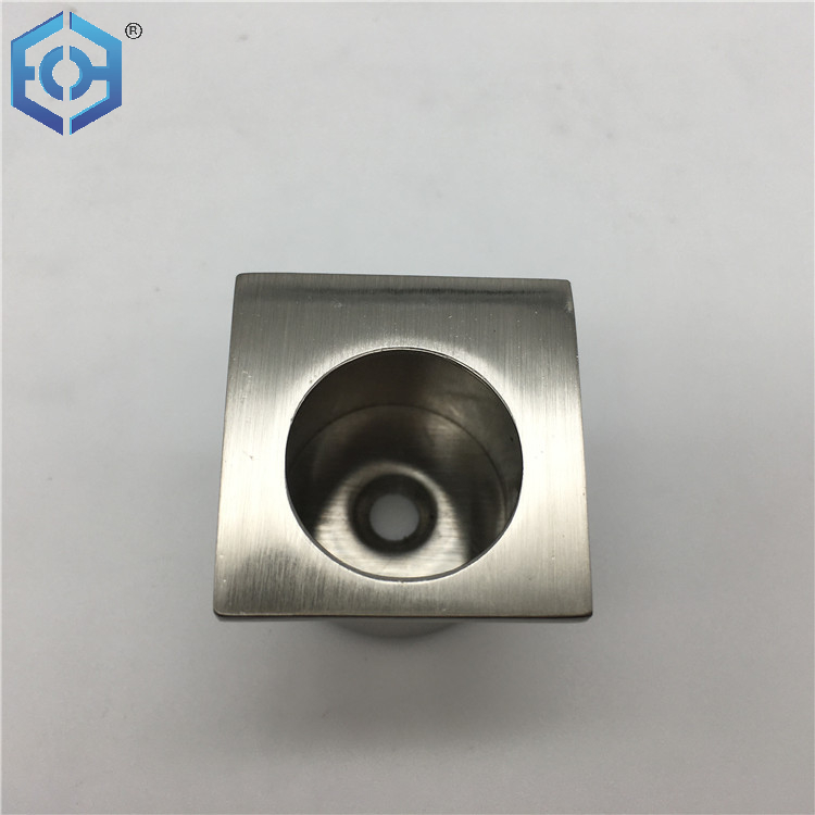 Square Or Round Pull Stainless Steel Concealed Door Finger Handle ...