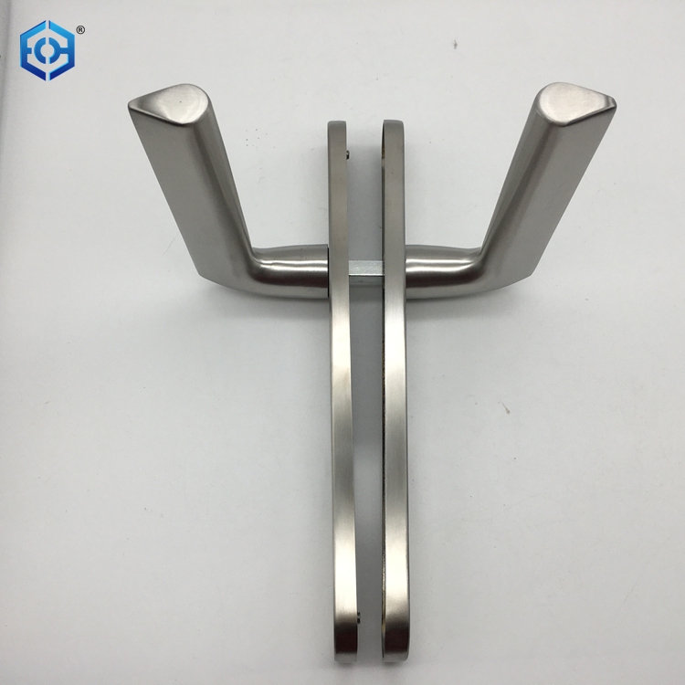 19mm Cranked Sliding Stainless Steel Window Handle on Window Plate ...