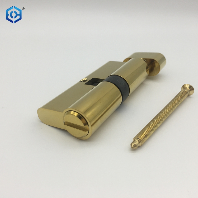 PVD Brass Single Cylinder Thumb Turn Euro Deadbolt Lock - Buy ignition ...