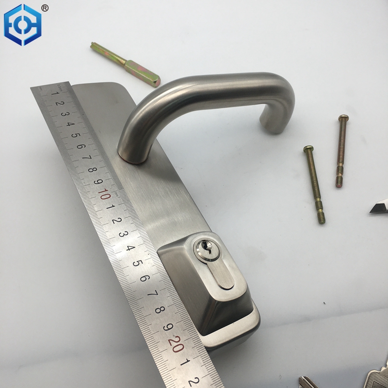 Stainless Steel Outside Trim Lock For Fire Door Panic Exit Device Panic ...