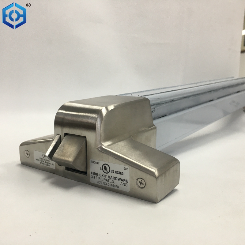 Push Bar Door Locks Panic Exit Device with Exterior Lever Emergency ...