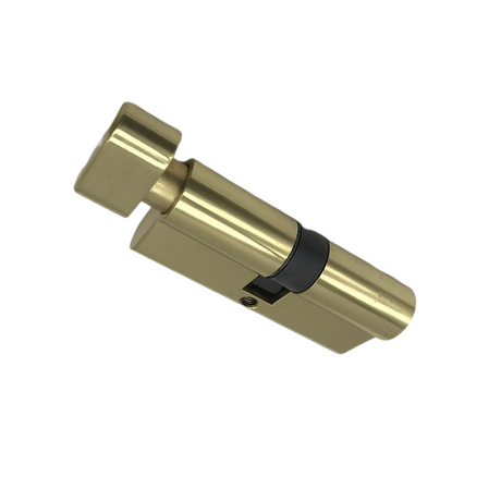 Golden Brass Top Security European Profile Door Lock Cylinder Lock ...
