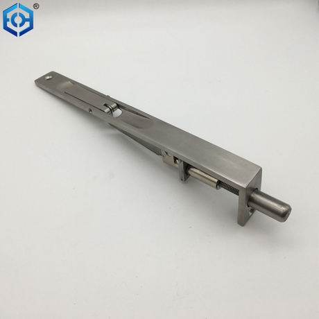 Stainless Steel Security Door Bolts Lever Action Flush Slide Bolt Latch ...