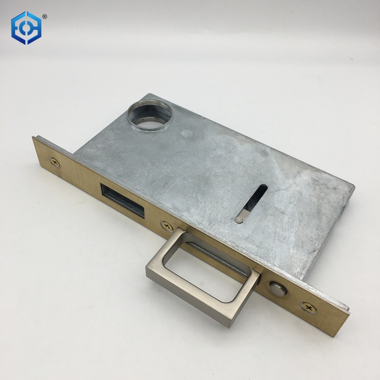 Zinc Alloy Modern Rectangular Privacy Pocket Door Mortise Lock - Buy ...