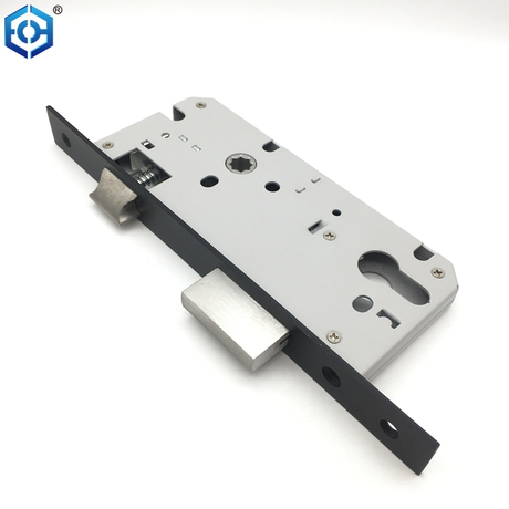 Black Stainless Steel 5085 European Mortise Lock Body Anti-theft Double ...