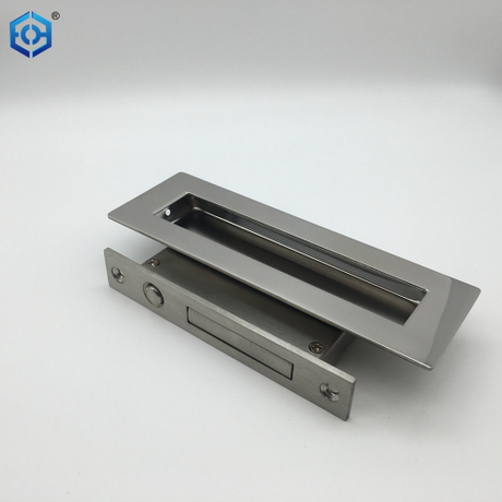 Stainless Steel Sliding Pocket Door Privacy Lock with Pull - Buy em ...