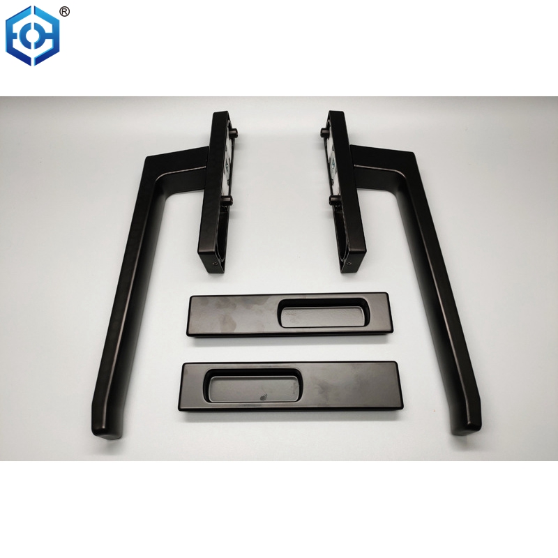 Solid Internal Lift-up Sliding Door Handle PVD Satin Black - Buy Lift ...