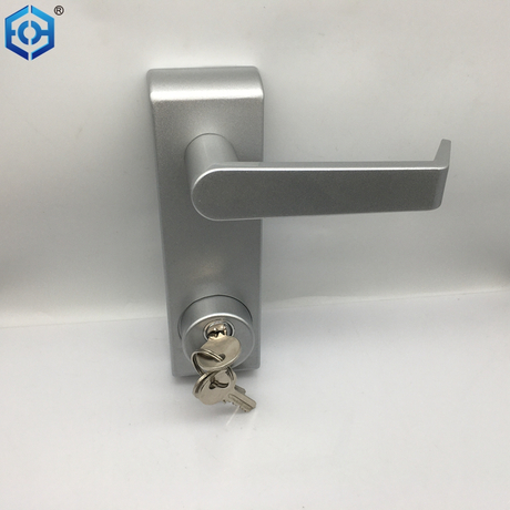 Aluminum Alloy Panic Exit Device Storeroom Keyed Function Escutcheon ...