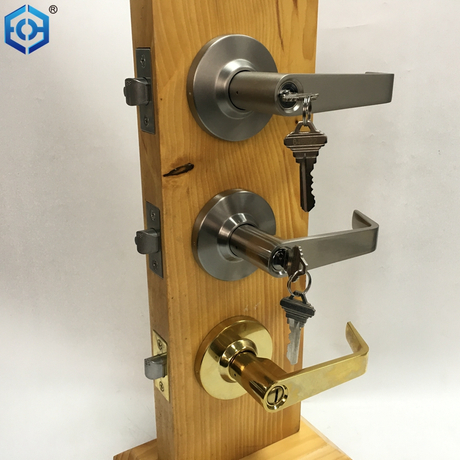 Privacy Satin Chrome Grade 2 Commercial Door Locks Bathroom Levers ...