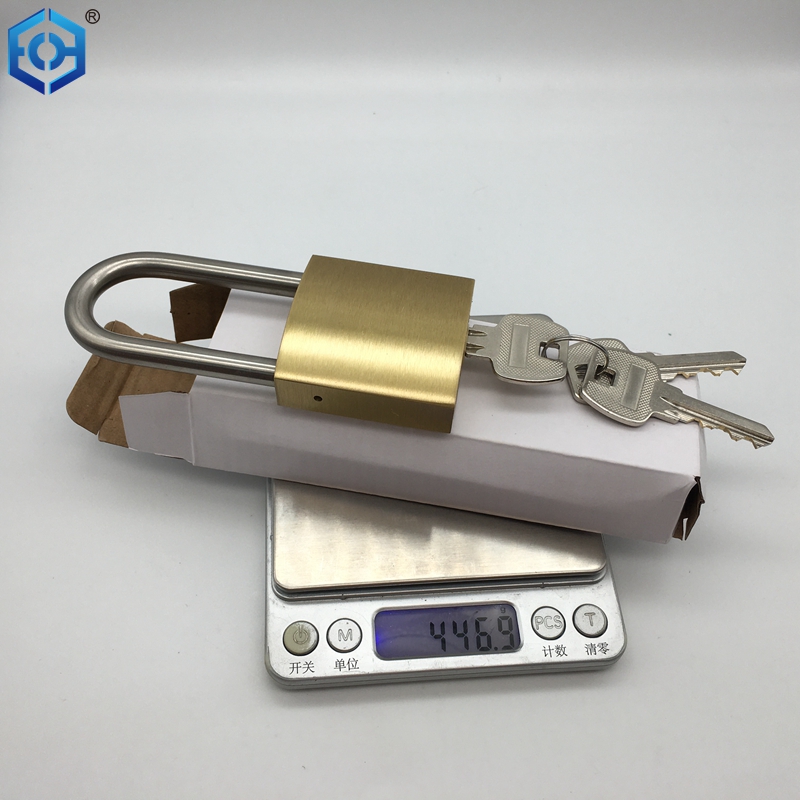 Solid Brass Interchangeable Core Padlock with Key with Wide Lock Body ...