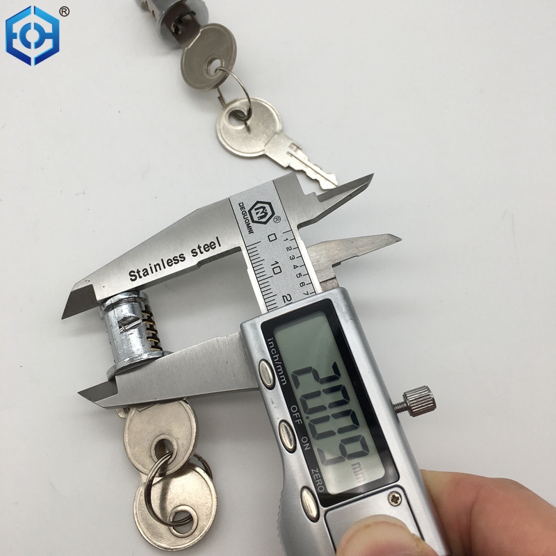 1 In. Wafer Type Sliding Diecast Door Cylinder Lock for Patio Door ...