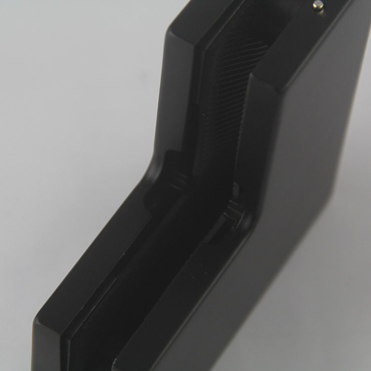 Black Glass Hardware Fitting Manufacturer Small L Glass Patch Fitting ...