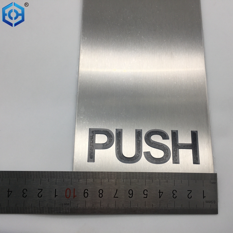 Heavy Duty Gate Stainless Steel Door Handle Pull And Push Plate - Buy ...