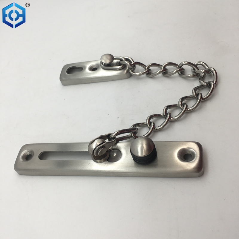 Stainless Steel Door Chain Lock Anti-theft Security Guard Latch Home ...
