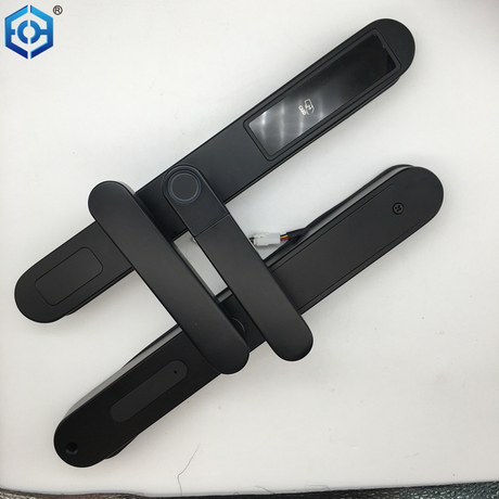 Smart Fingerprint Door Lock with Handle Touch Screen Keypad Deadbolt ...