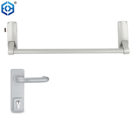 European Type Aluminum Body And Iron Tube Cross Bar Panic Exit Device ...