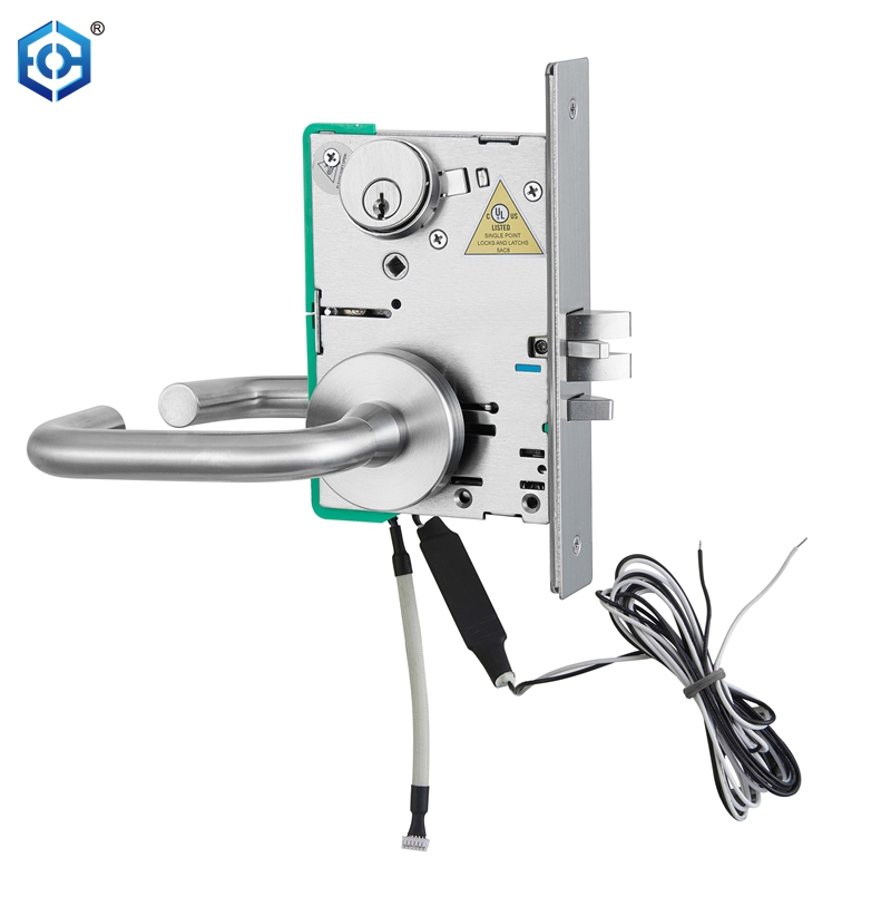 American Style Satin Nickel Stainless Steel Electrified Solenoid ...