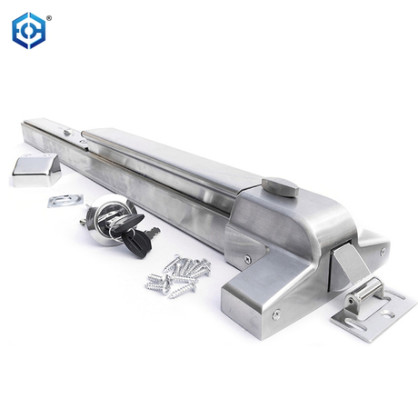 Three Locking Point Panic Bar Exit Device Lock Rim Exit Device - Buy ...