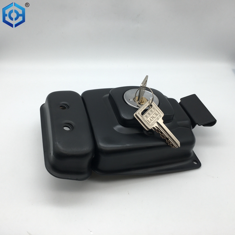 Black High Security Night Latch Rim Latch Gate Rim Lock - Buy rim lock ...