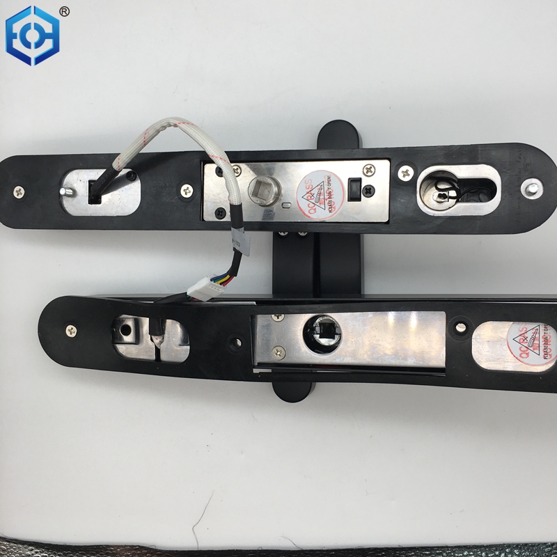 Smart Fingerprint Door Lock with Handle Touch Screen Keypad Deadbolt ...