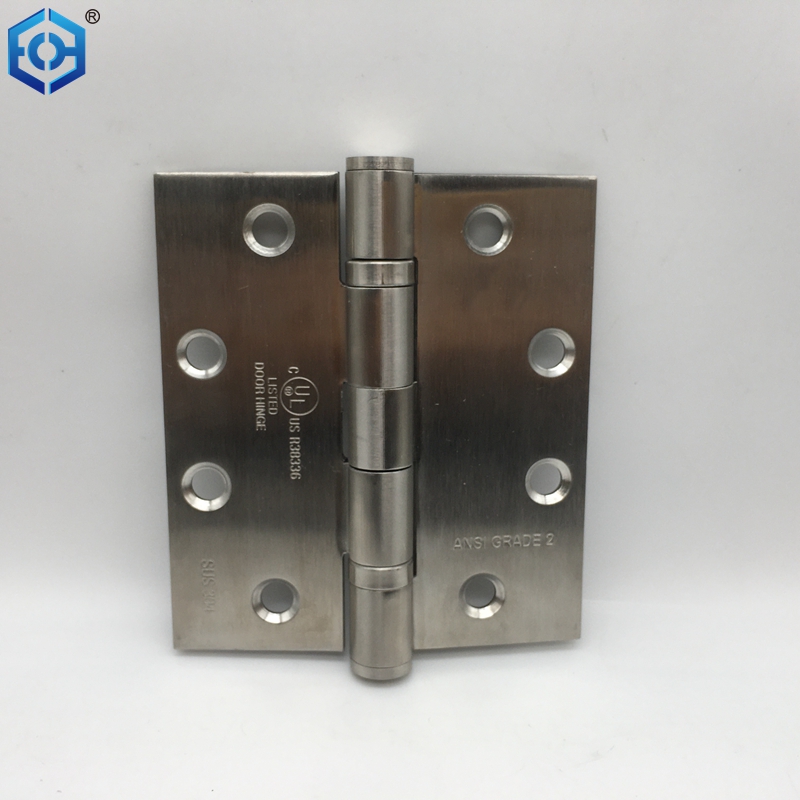 UL Certification SS304 Ball Bearing ANSI GRADE 2 Stainless Steel Door ...