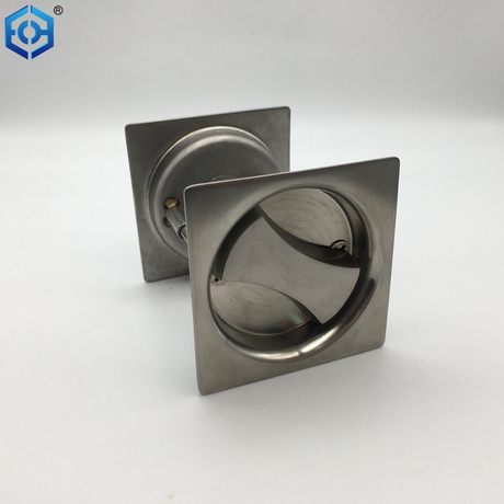 Modern Square Style Stainless Steel Pocket Sliding Door Lock - Buy ...
