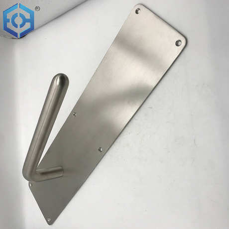 Stainless Steel Touchless Door Opener Arm Pull with Plate - Buy Arm ...