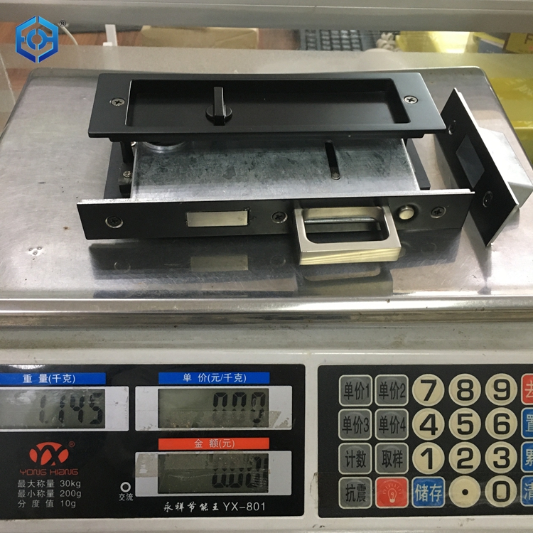 Zinc Alloy Modern Rectangular Mortise Dummy Pocket Door Lock - Buy ...