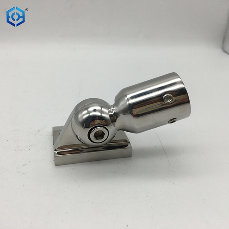 Stainless Steel Pipe To Wall Connector with Adjustable Angle Ø19 - Buy ...