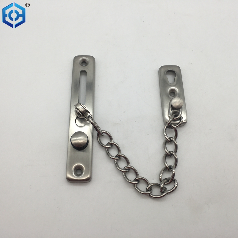 Stainless Steel Door Chain Lock Anti-theft Security Guard Latch Home ...