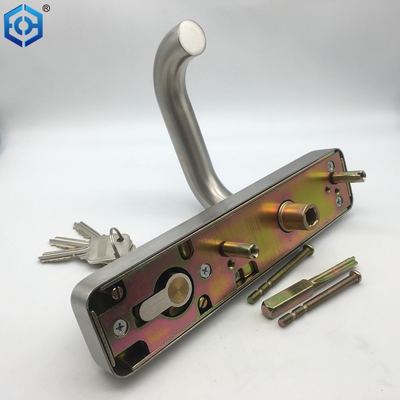 Stainless Steel Outside Trim Lock For Fire Door Panic Exit Device Panic ...