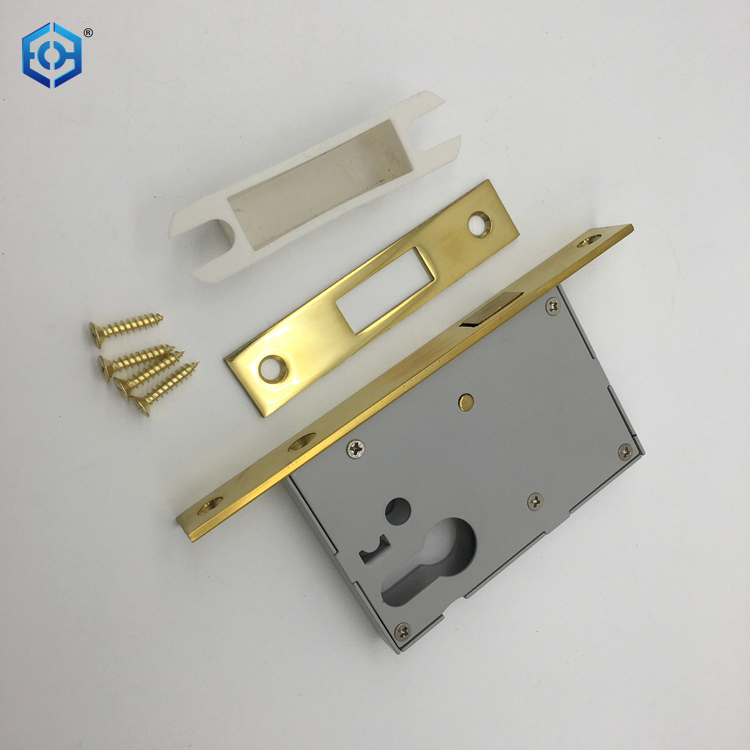 Golden Stainless Steel Mortise Hook Lock Suitable for Sliding Door Use ...