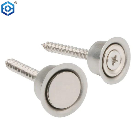 Steel Concealed Magnetic Catch for Cupboard Wardrobe Doors - Buy ...