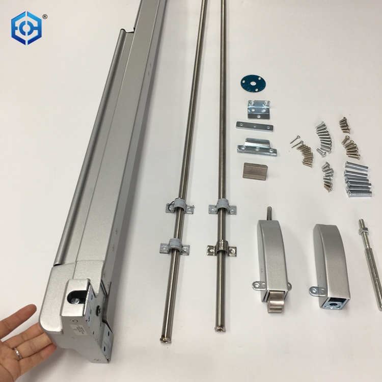 UL Listed Push Bar Panic Exit Device Aluminum with Exterior Lever - Buy ...