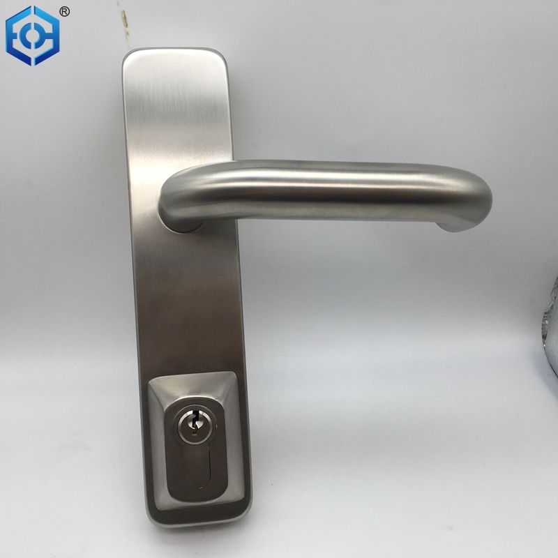 Stainless Steel Outside Trim Lock For Fire Door Panic Exit Device Panic ...