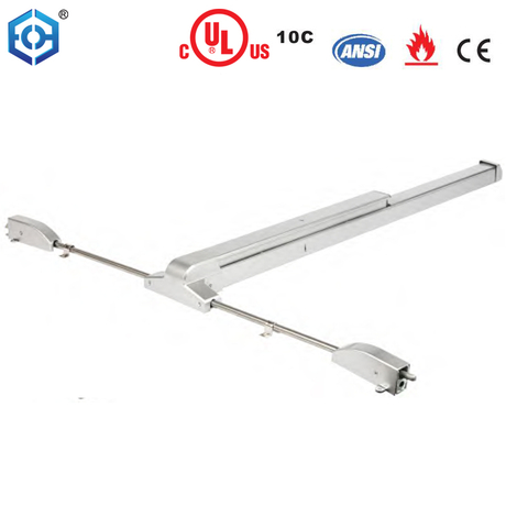 UL Listed Push Bar Panic Exit Device Aluminum with Exterior Lever - Buy ...