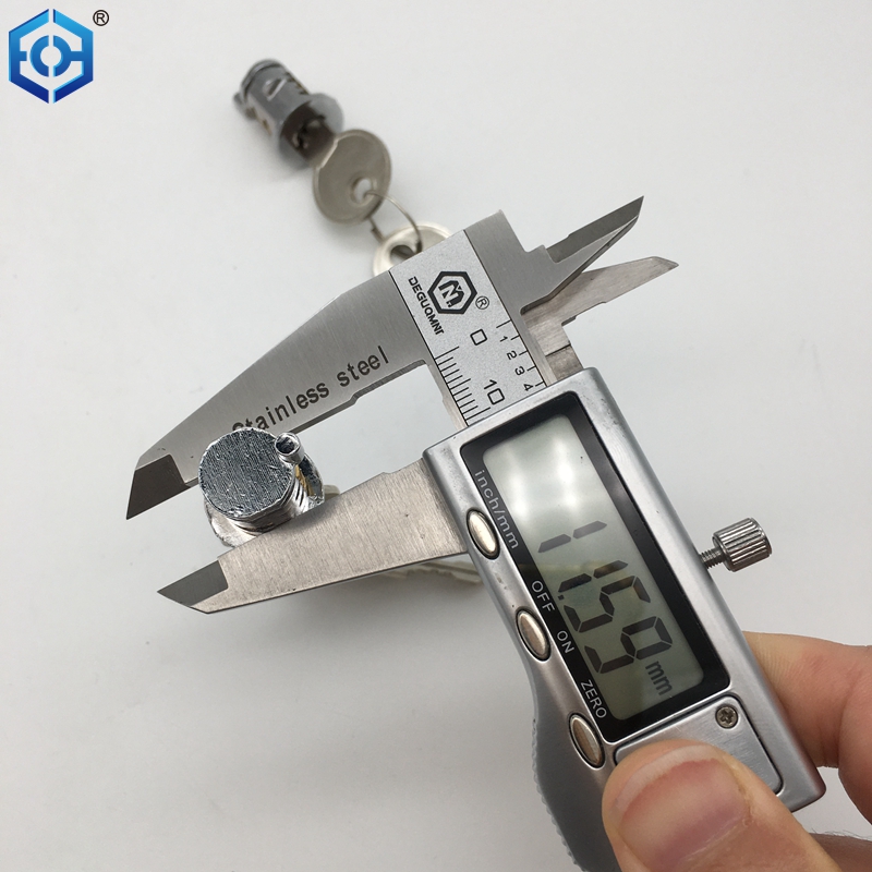 1 In. Wafer Type Sliding Diecast Door Cylinder Lock for Patio Door ...