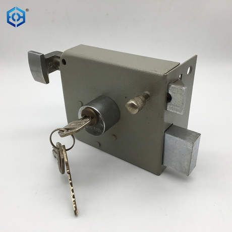 China Brass Double Cylinder Steel Rim Lock - Buy rim lock, Steel Rim ...