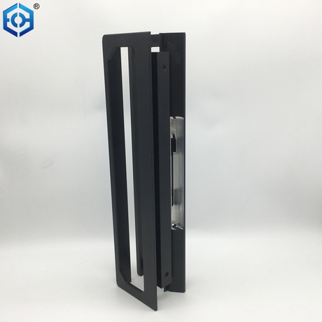 Black Aluminum Patio Sliding Door Handle Lock for Aluminum Frame Door ...