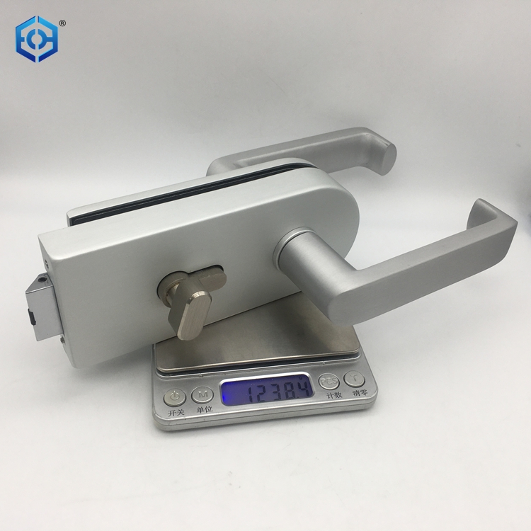 Aluminum Sliding Glass Handle Door Lock for Glass Office Bathroom ...