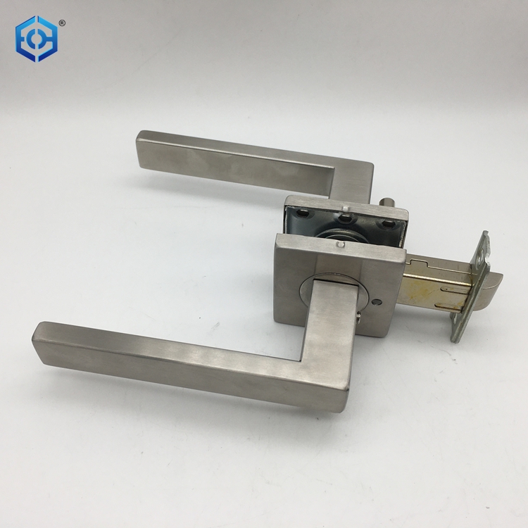 Privacy Lever Door Handle Low Profile Square Shaped Door Lever with ...