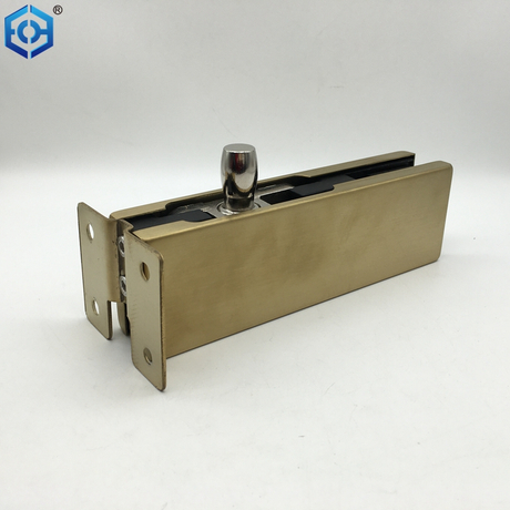 Satin Brass Wall Mount Transom Patch Fitting for Glass Door - Buy glass ...