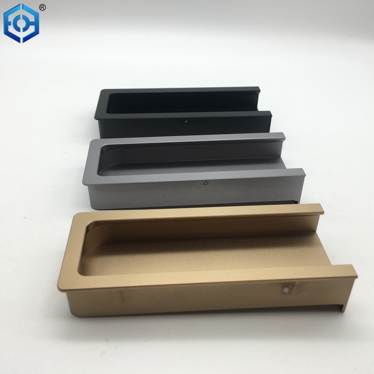Modern Solid Invisible Drawer Pulls Concealed Embedded Concealed Pull ...