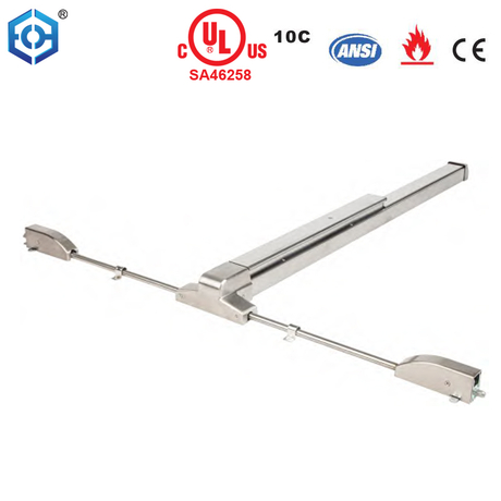 UL Panic Hardware Stainless Steel Fire Exit Push Bar Panic Exit Device ...