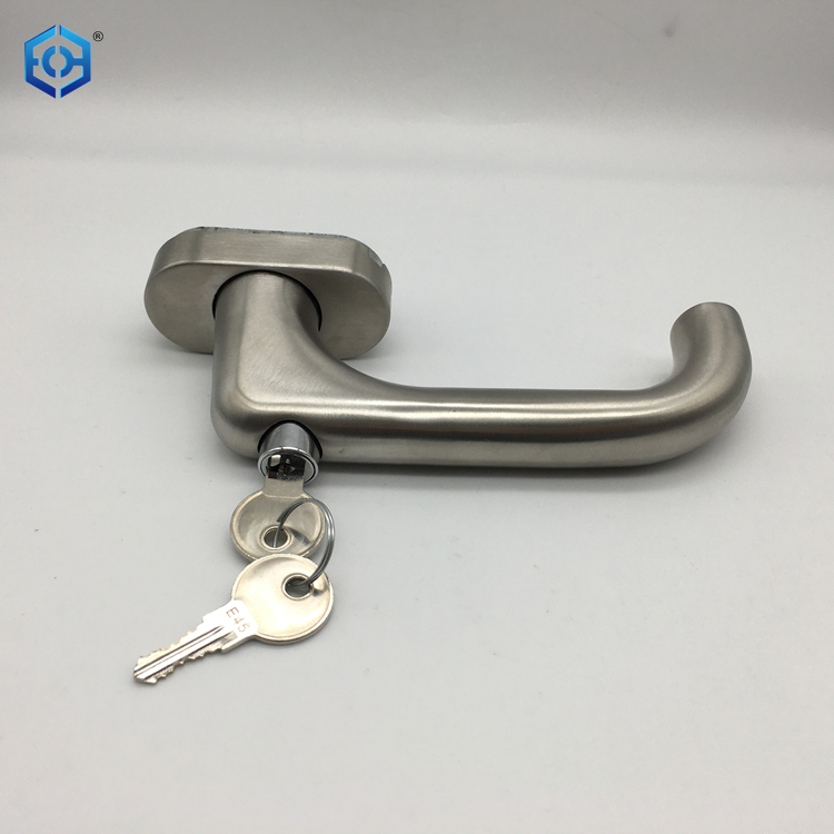 Stainless Steel Window Handle with Security Lock - Buy window handle ...