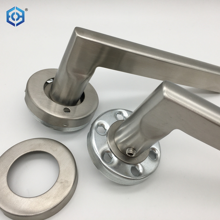 Satin SSS Stainless Steel Outdoor Entry Lever Door Handle - Buy satin ...